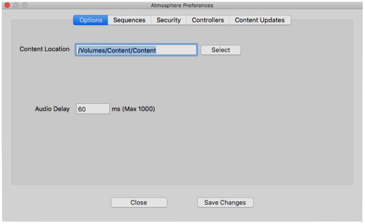 desktop app – manual – atmosphere media support